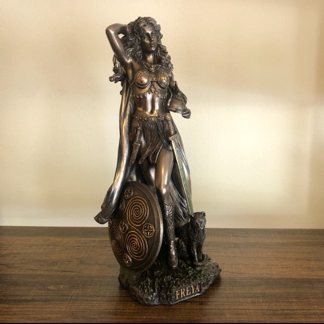 Freya Goddess Statue (Norse, Love, War) – The Divine Key by Michelle L ...